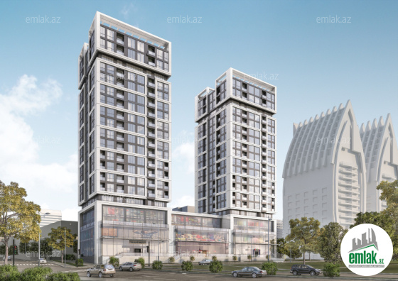 Satılır 4 otaqlı 176.3 m2 yeni tikili Altes Plaza
