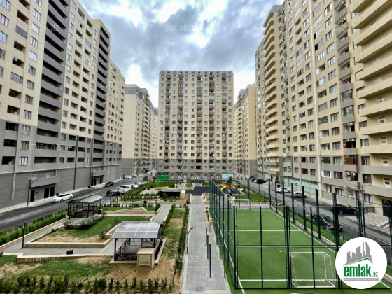 Satılır 3 otaqlı 110 m2 yeni tikili Qara Qarayev m.