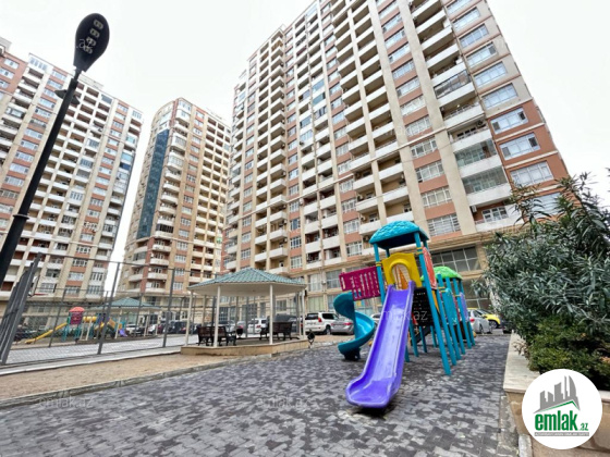 İcarəyə verilir 2 otaqlı 95 m2 yeni tikili Şah İsmayıl Xətai m.